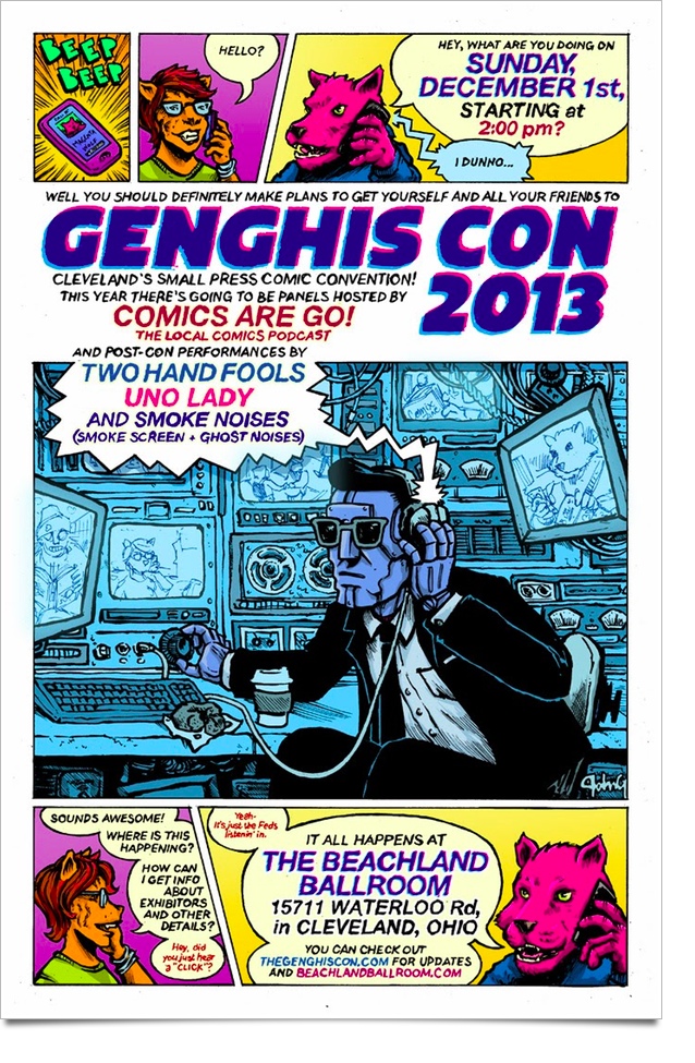 Local Comics Creators Shine at 5th Annual @TheGenghisCon @BeachlandCLE ...